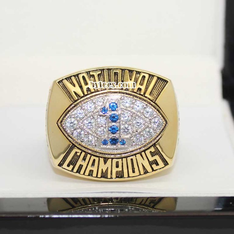 1986 Penn State Nittany Lions National Championship Ring – Best ...
