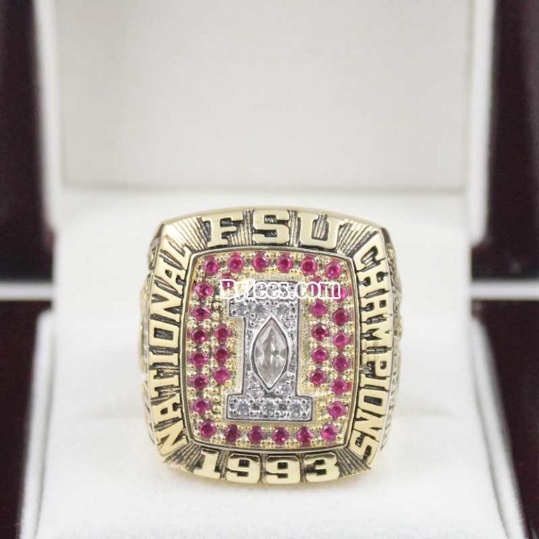 1993 FSU Florida State Seminoles National Championship Ring – Best ...