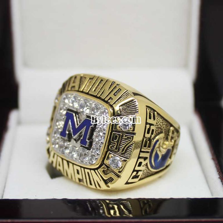 1997 Michigan Wolverines Football National Champions Ring – Best ...