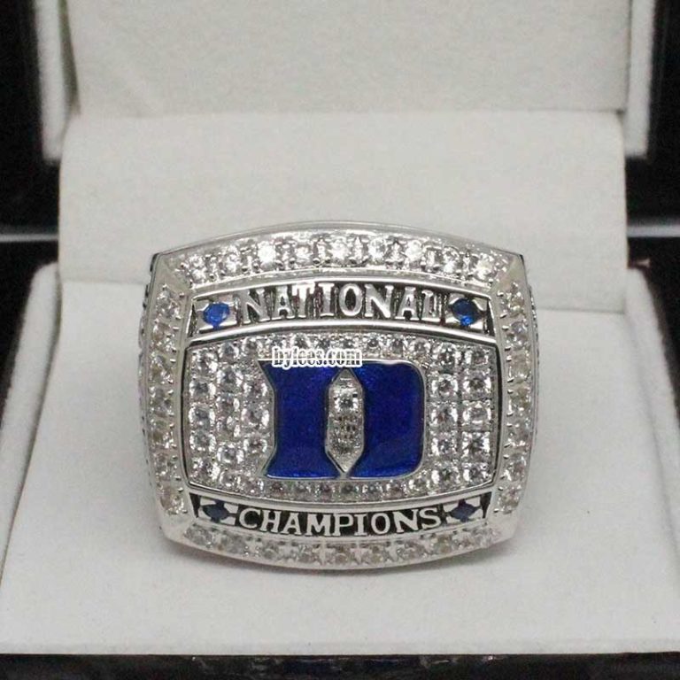 2010 Duke Blue Devils Basketball National Champions Ring – Best ...