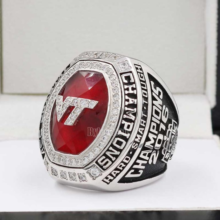 2016 Virginia Tech Hokies Championship Ring – Best Championship Rings ...